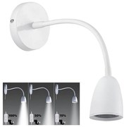 Brilagi - LED Stmívatelná Flexibilní lampička LED/4W/230V bílá WO54-W-OEM1