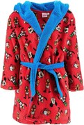 Dětský coral fleece župan s kapucí Disney, EU 98 Červená