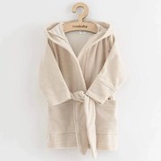 Dětský froté župan New Baby Comfortably beige velikost 116/122