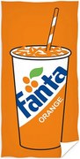 Plážová osuška Fanta - Fresh Drink - 100% bavlna s gramáží 320 g/m² - 70 x 140 cm