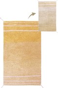 Okrově žlutý bavlněný koberec 80x140 cm Twin Amber – Lorena Canals