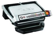 Tefal - Kontaktní gril OPTIGRILL+ INOX WAFFLES 2000W/230V černá/chrom