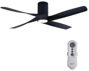 Lucci air 213351 - LED Stmívatelný ventilátor RIVIERA 1xGX53/12W/230V černá + DO