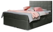 Eltap Čalouněná postel Alice s úložným prostorem Materiál a barva potahu: Sawana 21 - šedá, Rozměr: 140x200