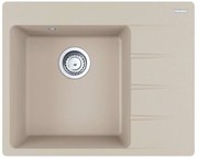 Franke Centro - Fragranitový dřez CNG 611-62 TL/2, 62x50 cm, sahara 114.0637.493