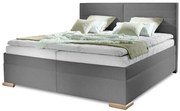ND Lucia Boxspring 160x200cm šedá