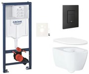 Závěsný wc set do lehkých stěn / předstěnová montáž GROHE Essence SIKOGRSESEKF0