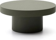Betonový kulatý zahradní konferenční stolek ø 66 cm Aiguablava – Kave Home