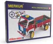 Merkur 4 - Stavebnice, 609 dílů, 40 modelů