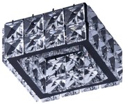 Azzardo AZ4414 - Podhledové svítidlo ESTER 1xGU10/50W/230V hranatý černá