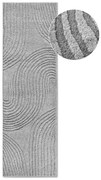 Šedý běhoun 80x240 cm Pigment Light Grey – Elle Decoration