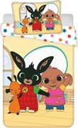 Jerry Fabrics Povlečení do postýlky Králíček Bing Playroom baby 100x135, 40x60 cm