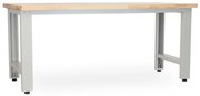 Dílenský stůl Solid OAK-00, 210 cm, dub