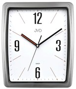 JVD Nástěnné tiché netikající šedé hodiny JVD HX2496.1