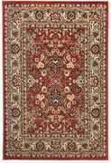 Sintelon, Kusový koberec Teheran Practica 59/CVC, 240x340, červená, chodba / předsíň