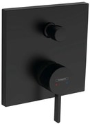 Hansgrohe Finoris - Baterie pod omítku, pro 2 spotřebiče, matná černá 76415670