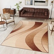 Kusový koberec TAPIS Waves - světle béžový