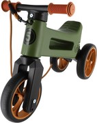 Odrážedlo funny wheels rider supersport khaki/hnědé 2v1