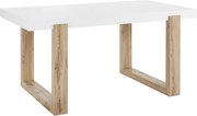 Bílý jídelní stůl 90x160 cm Solid – Støraa