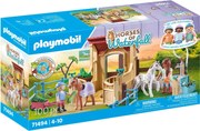 Set figurek a příslušenství playmobil 71494 jezdecká stáj