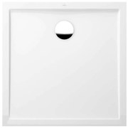 Villeroy & Boch Futurion Flat - Sprchová vanička, 90x90 cm, Quaryl, alpská bílá UDQ0900FFL1V-01