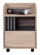 Meblar Kontejner ALLMO AL10 Barva: Dub Estana/antracit