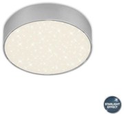 Briloner 7072-414 -LED Stropní svítidlo STAR SKY LED/11W/230V pr. 15 cm stříbrná
