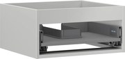Mexen Box-A, závěsná skříňka 50 cm, 1 zásuvka, šedá matná, 91AX0-0500-235-1-62