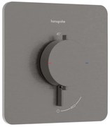 Hansgrohe Ecostat Comfort Q - Termostatická baterie pod omítku, kartáčovaný černý chrom 33712340