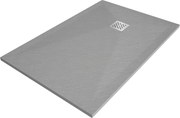 Mexen Stone+ obdélníková kompozitní sprchová vanička 120 x 100 cm, šedý-beton - 44611012