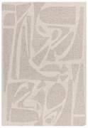 Krémový ručně tkaný vlněný koberec 120x170 cm Loxley – Asiatic Carpets
