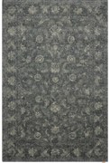 Šedý vlněný koberec 200x300 cm Calisia Vintage Flora – Agnella