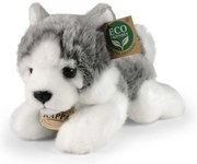 Rappa plyšový pes husky ležící 20 cm, eco-friendly