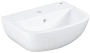 Grohe Bau Ceramic - Umývátko 45x35 cm, s přepadem, 1 otvor pro baterii, alpská bílá 39424000