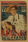 Plechová cedule Hank Williams Velikost: A5 (20 x 15 cm)