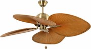 FARO 33352B CUBA L starozlatá, stropní ventilátor - FARO