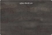 Li-Go "Dub" světelný strom s baterií a pohybovým čidlem 90x110cm provedení povrchu: černá s patinou