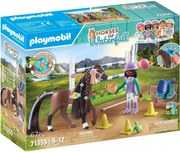Stavebnice playmobil 71355 zoe & blaze s turnajovým hřištem