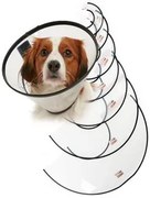 KRUUSE Límec ochranný BUSTER plastový Quick Collar Set 7ks