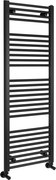 Aqualine Aqualine, DIRECT topné těleso s bočním připojením 450x1320 mm, černá matná, ILR34B
