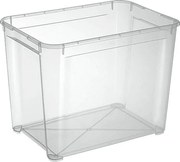Regalux Clear Box Úložný box XL, 54,8 × 38,4 × 42,2 cm, 70 l, transparentní