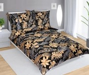Bellatex Povlečení bavlněné Monstera rozměr 140x200, 70x90 cm