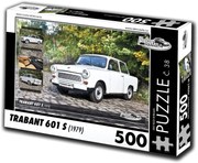 Puzzle retro-auta puzzle č. 38 trabant 601 s (1979) 500 dílků
