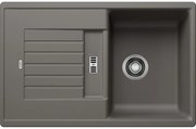Blanco Zia 45 S, silgranitový dřez 780x500x190 mm, 1-komorový, šedá vulkán, BLA-527383