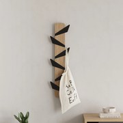 Předsíňový věšák Houseland ALESTA dub safírový/černý