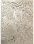 Ručně malovaný obraz 88x118 cm Metallic Silver – Malerifabrikken