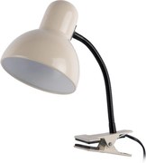 Béžová kovová stolní lampa (výška 33,5 cm) New Retro – Leitmotiv
