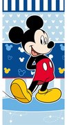 Modrá froté dětská osuška 70x140 cm Mickey – Jerry Fabrics
