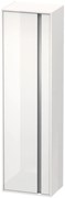 Duravit Ketho - Skříňka vysoká 180x50x36 cm, levá, lesklá bílá KT1265L2222