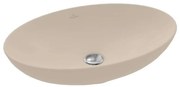 Villeroy & Boch Loop&Friends - Umyvadlo na desku, 56x38 cm, s přepadem, CeramicPlus, Almond 4A4700AM